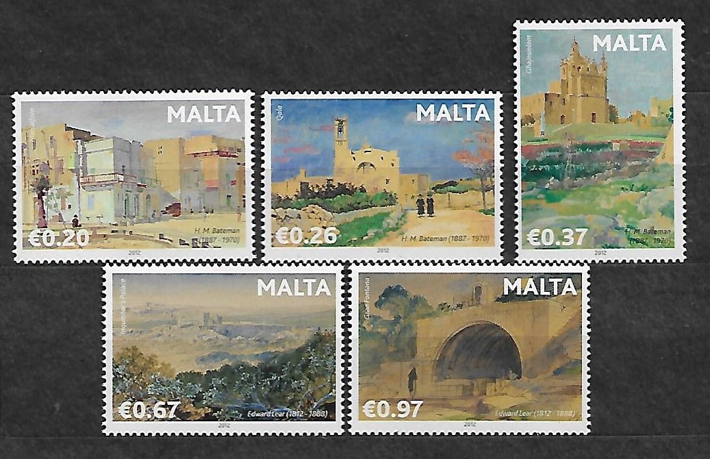 Znaczek pocztowy - MALARSTWO MALTA MI.1698-1702** | Kupznaczki.pl
