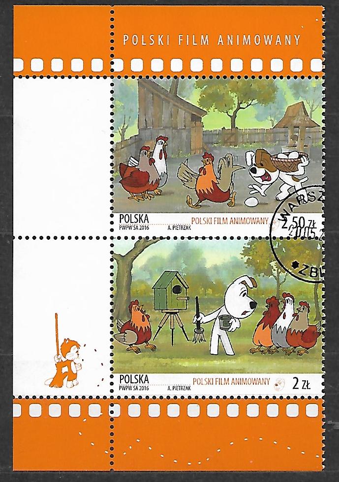 Znaczek pocztowy - FI.4686-4685 PARKA PIONOWA | Kupznaczki.pl